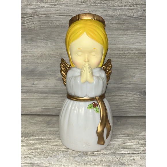 Paco Rabanne | Toys | Pac Blow Mold Baby Angel Praying Hands Light Up E ...